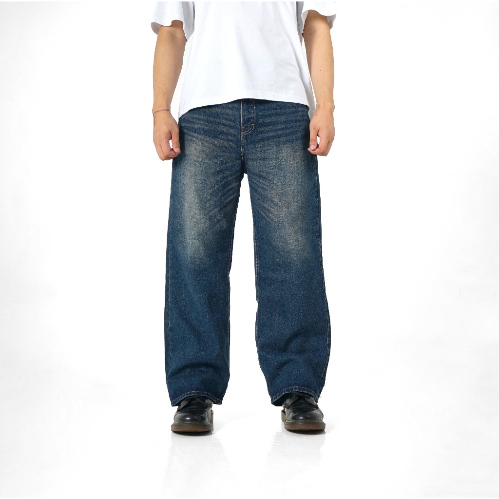 Jual Trondheim Celana Denim Pria Loose Jeans Alexander Tint | Shopee ...