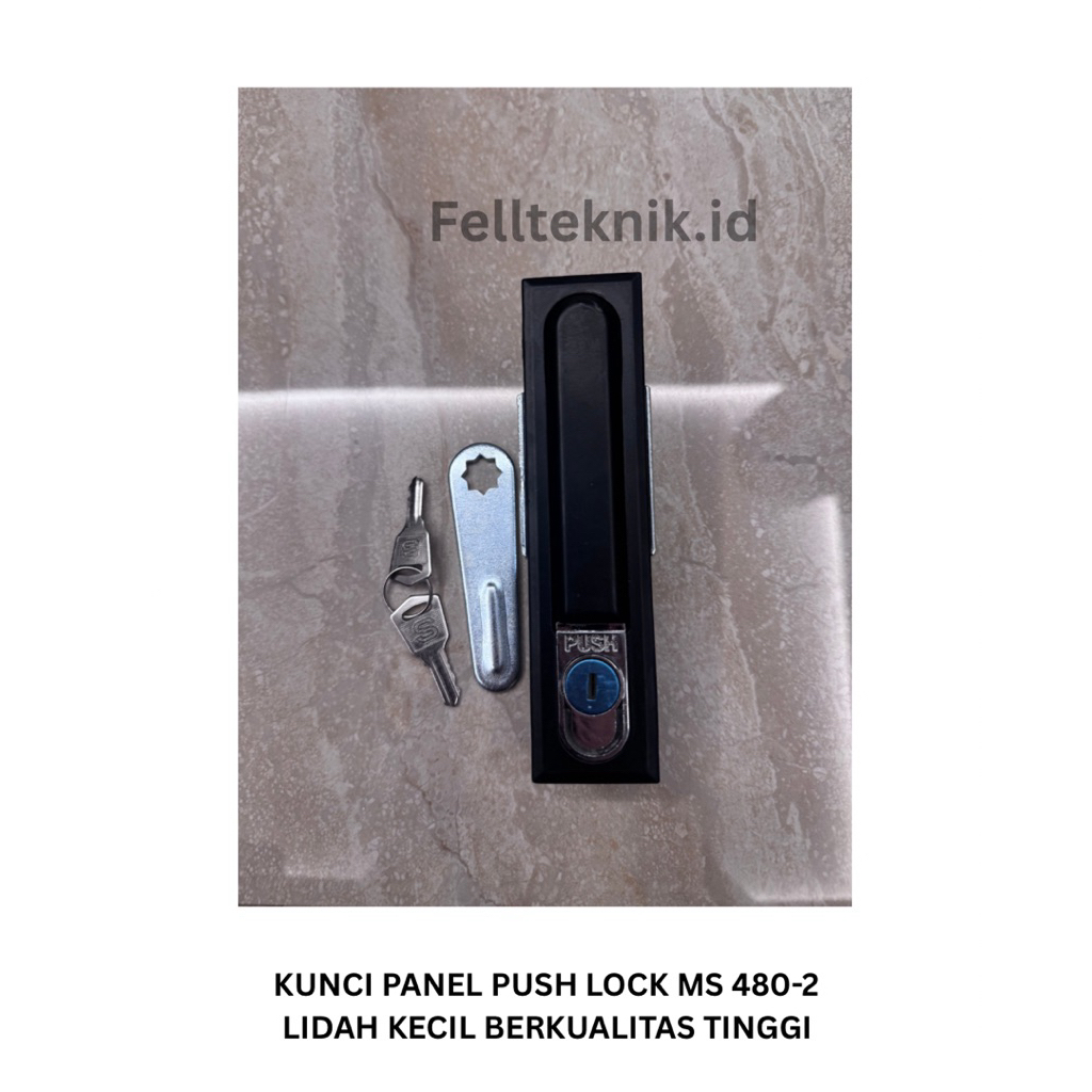 Jual Kunci Panel Push Lock MS 480-2 Lidah Kecil Berkualitas Bagus Tebal ...