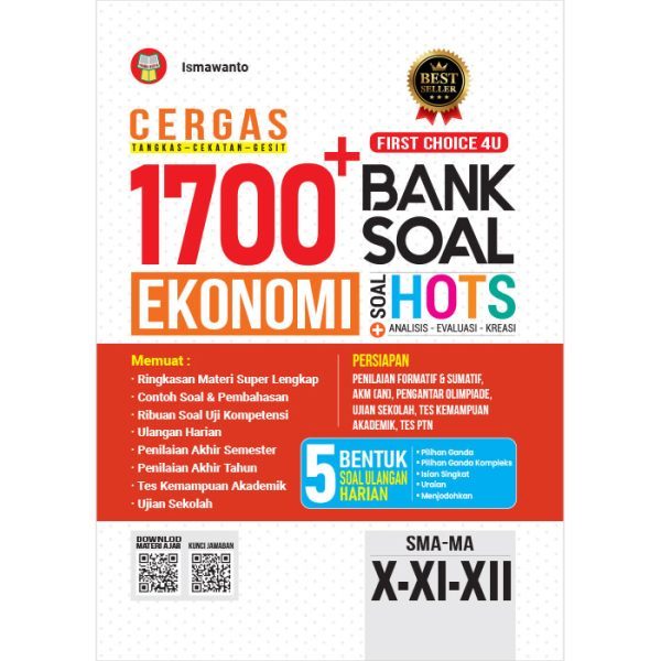 Jual Buku Cergas 1700 Plius Bank Soal Ekonomi SMA/MA/SMK Kelas 10/11/12 | Shopee Indonesia
