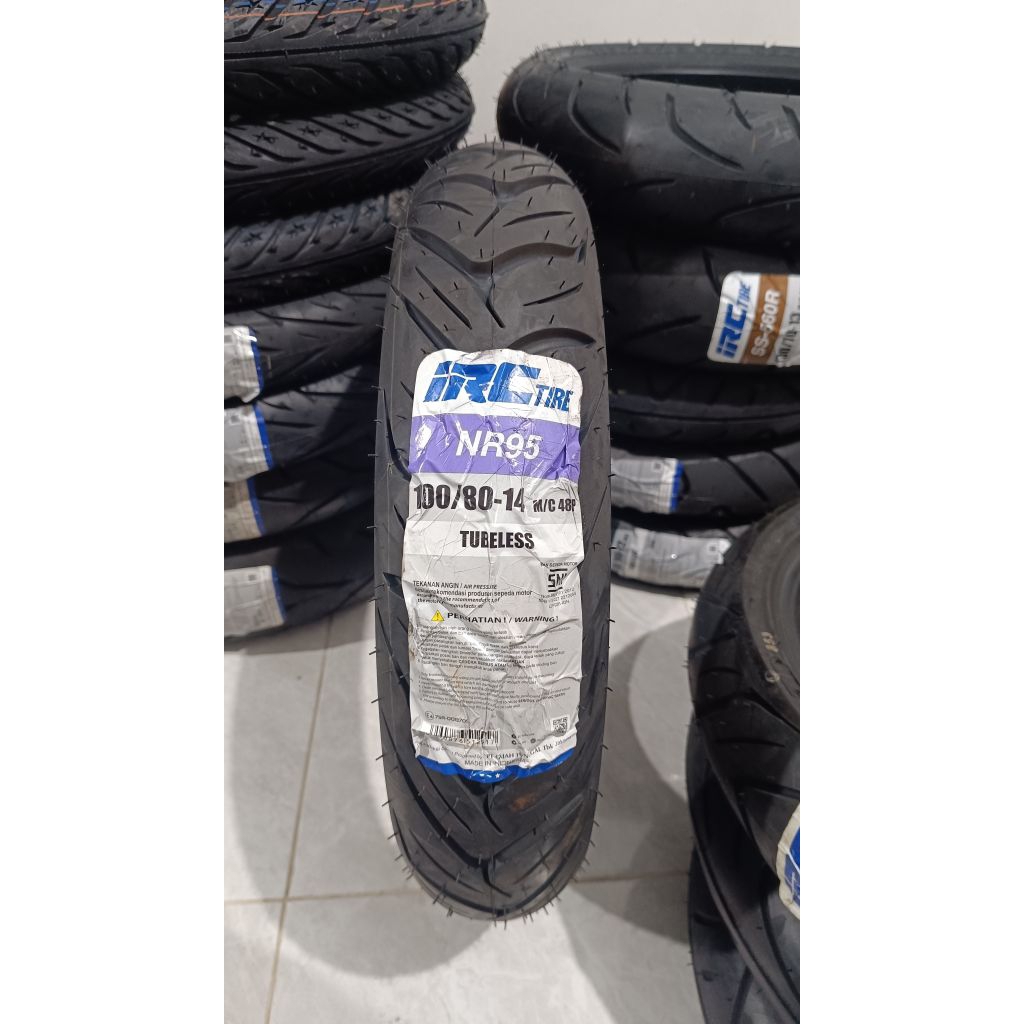 Jual Ban Luar Tubless IRC NR95 100/80-14 Vario 150 New | Shopee Indonesia