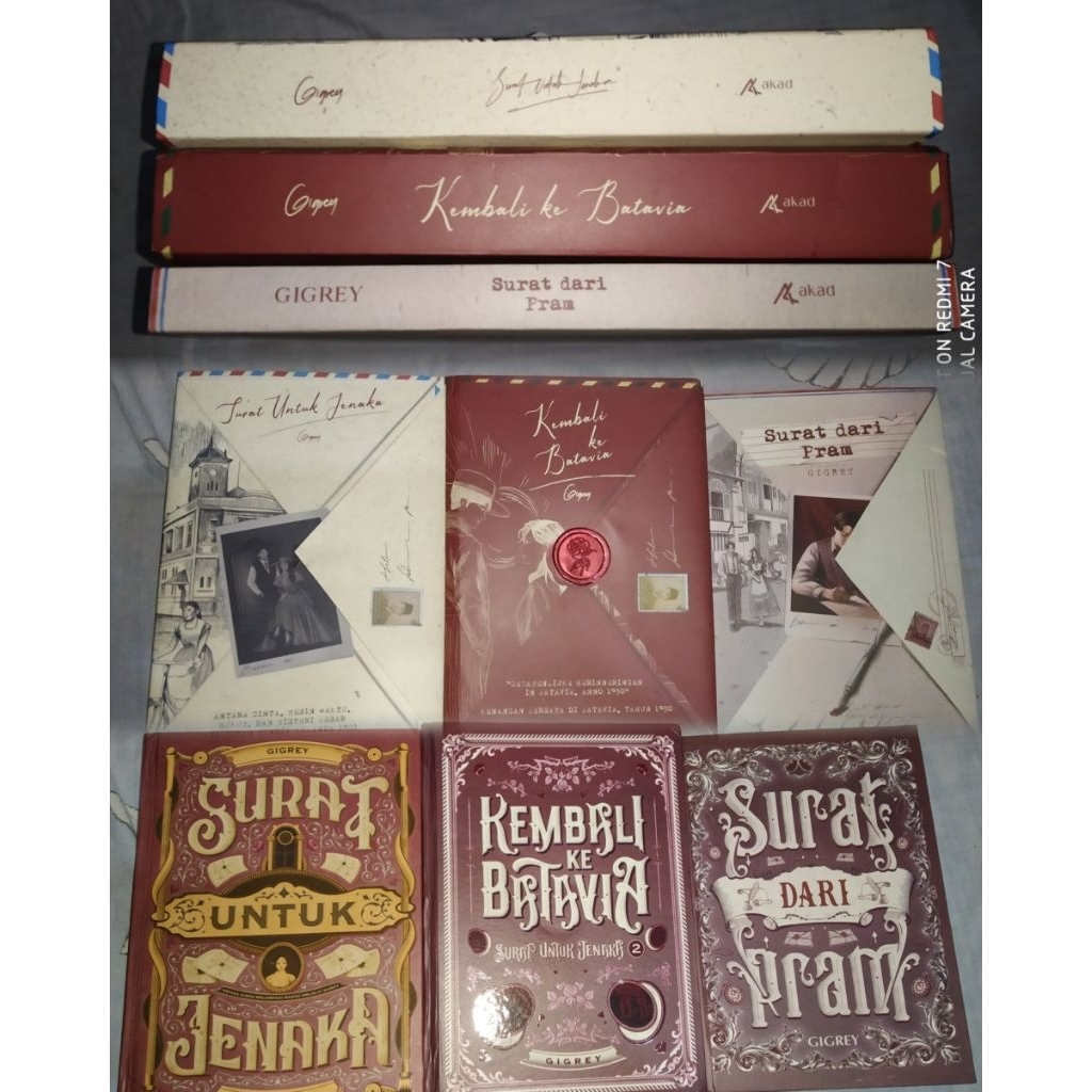 Jual Buku Novel Surat Untuk Jenaka, Kembali Ke Batavia, Surat Dari Pram ...