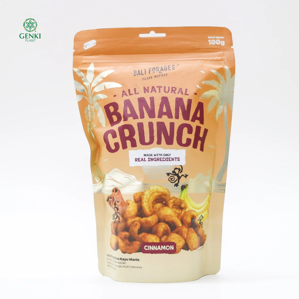 Jual Bali Forages Banana Crunch Cinnamon / Keripik Pisang Cinnamon ...