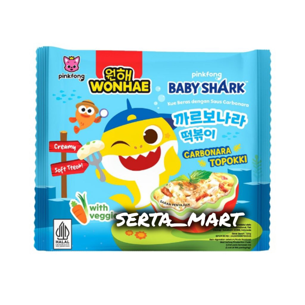 Jual Wonhae Toppoki Kids Carbonara 80gr - Wonhae Topokki - Mie Instan ...