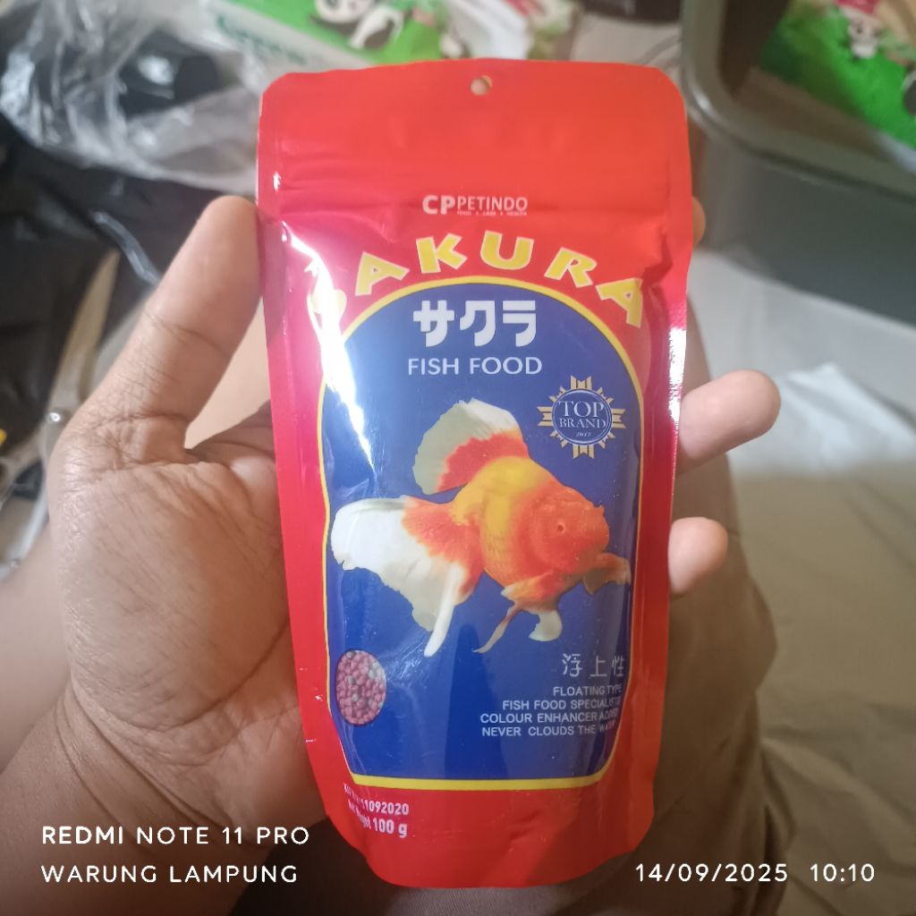 Jual Sakura Fish Food 100gr – Pakan Ikan Hias Berkualitas, Warna Cerah ...