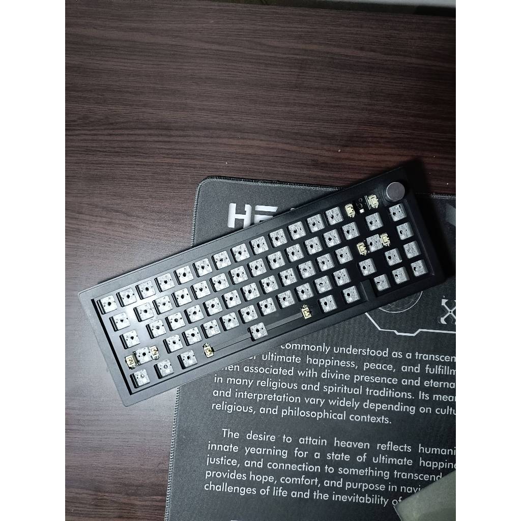 Jual Mechanical Keyboard wireless Vortexseries GT65 V2 acrylic case ...