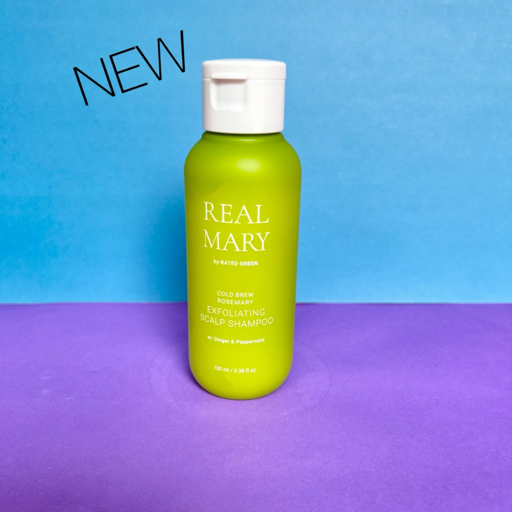 Jual [NEW] REAL MARY Cold Brew Rosemary Exfoliating Scalp Shampoo with ...