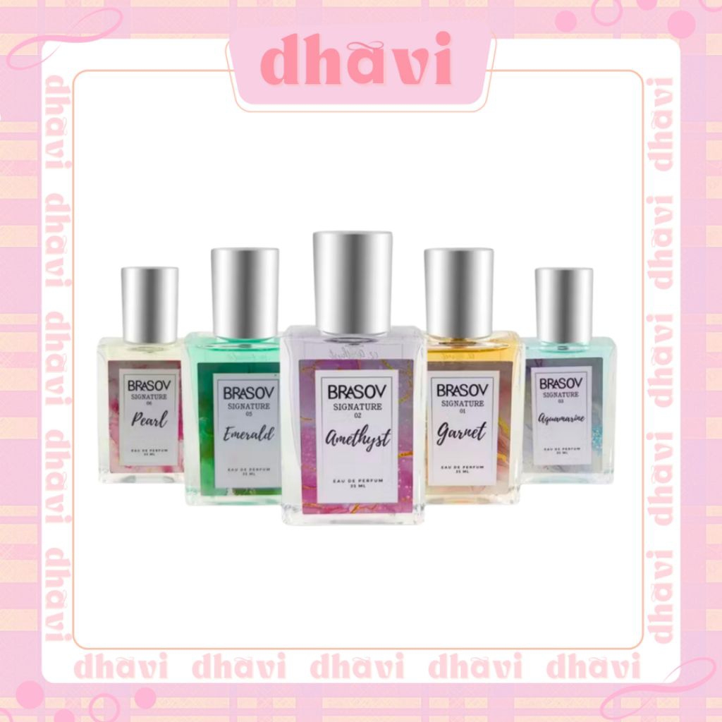 Jual BRASOV Parfum Eau De Parfume Signature Parfum Spray 35ml Halal ...