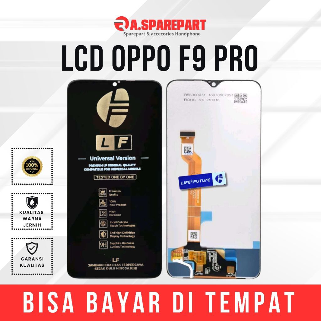 Jual Lcd Oppo F9 Pro Original Fullset Touchscreen Life Future Fullset ...