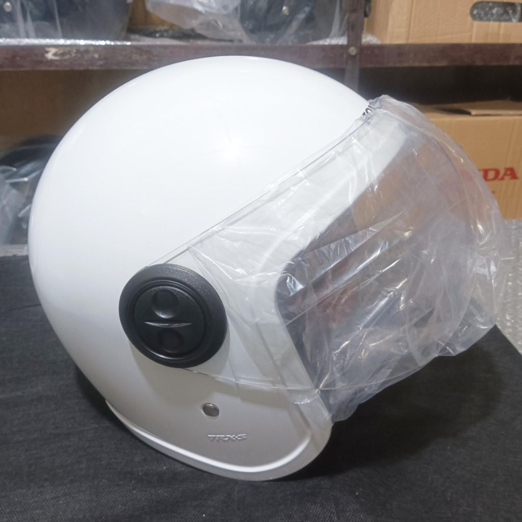 Jual Helm Honda Scoopy Putih Baru Original | Shopee Indonesia