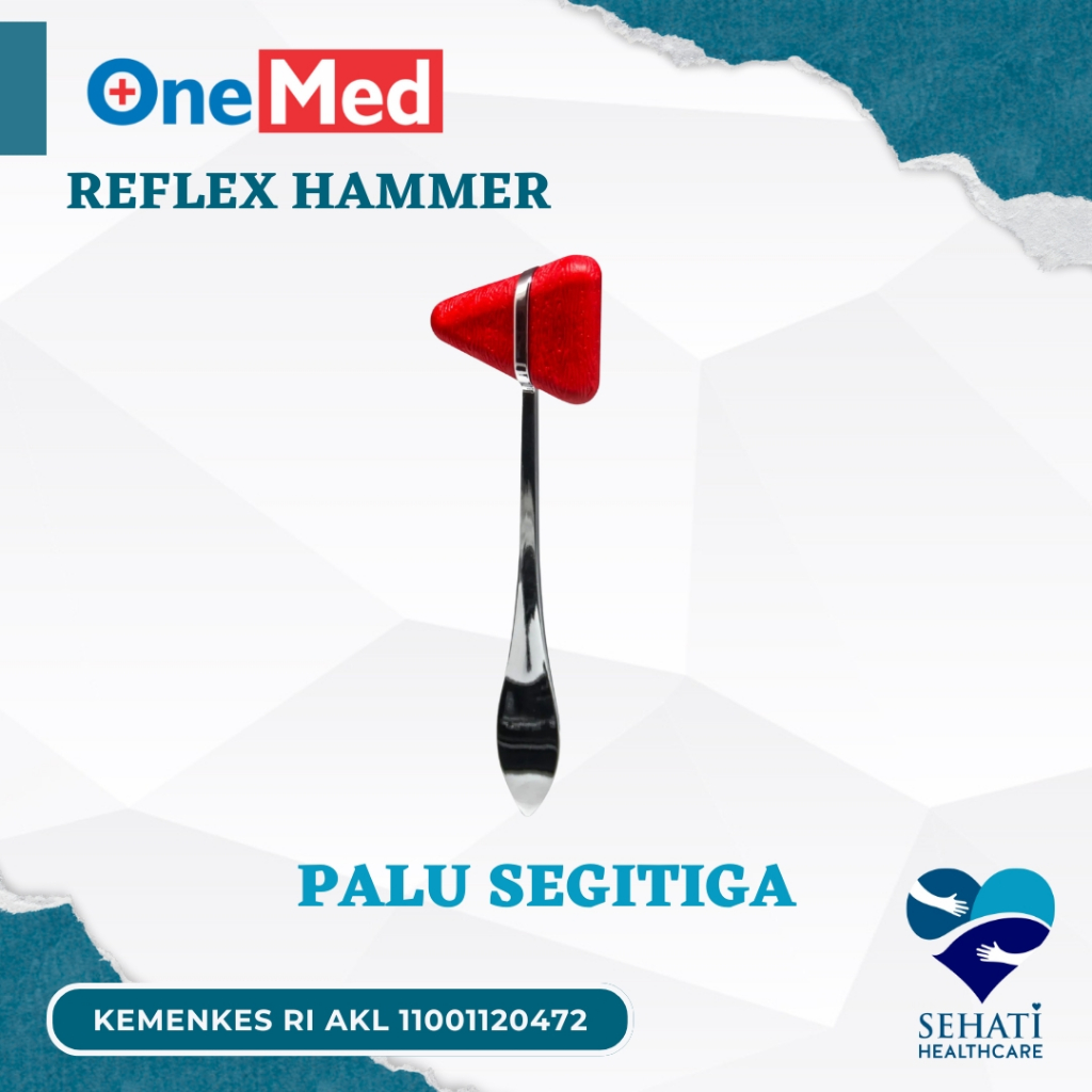 Jual Onemed Reflex Hammer Taylor Reflek Segitiga Palu Diagnosa ...