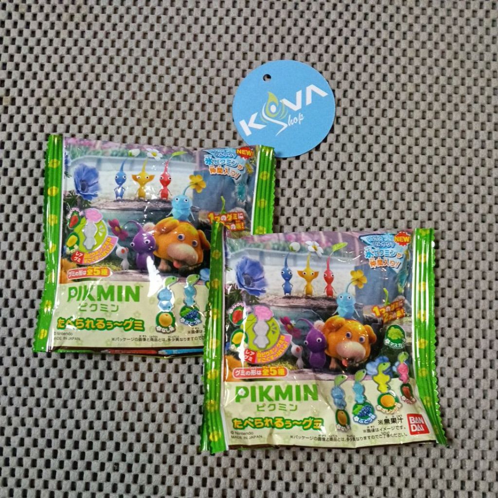 Jual permen gummy pikmin Bandai permen karakter pikmin Bandai | Shopee ...