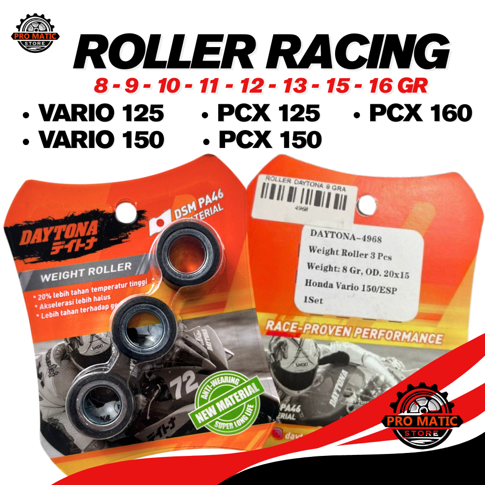 Jual PCX 150 Roller Daytona Vario 125 Vario 150 PCX ADV 150-160 Racing ...