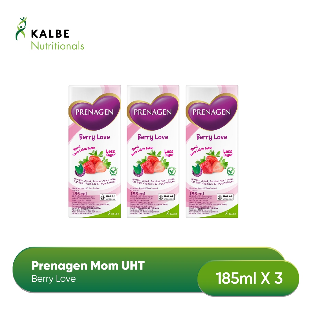 Jual Prenagen Mom UHT Berry Love 185ml - Isi 3 Pcs | Shopee Indonesia