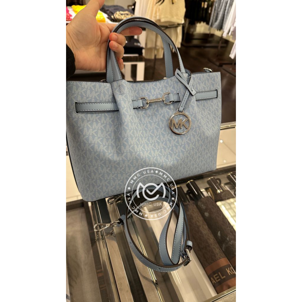 Jual MK CARSON MEDIUM CZ SATCHEL SIGN | Shopee Indonesia