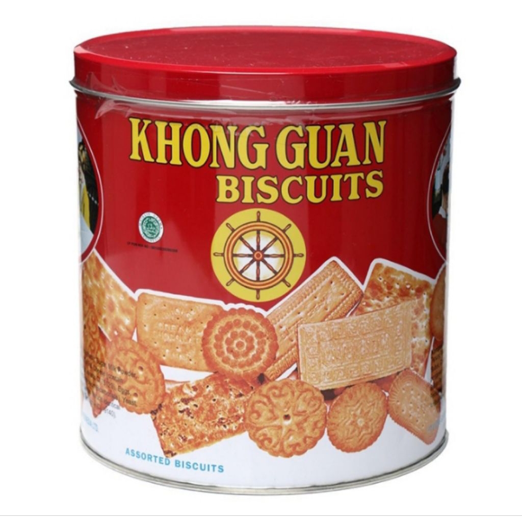 Jual Khong Guan Mini Biskuit Assorted Merah Kaleng 650 g | Shopee Indonesia