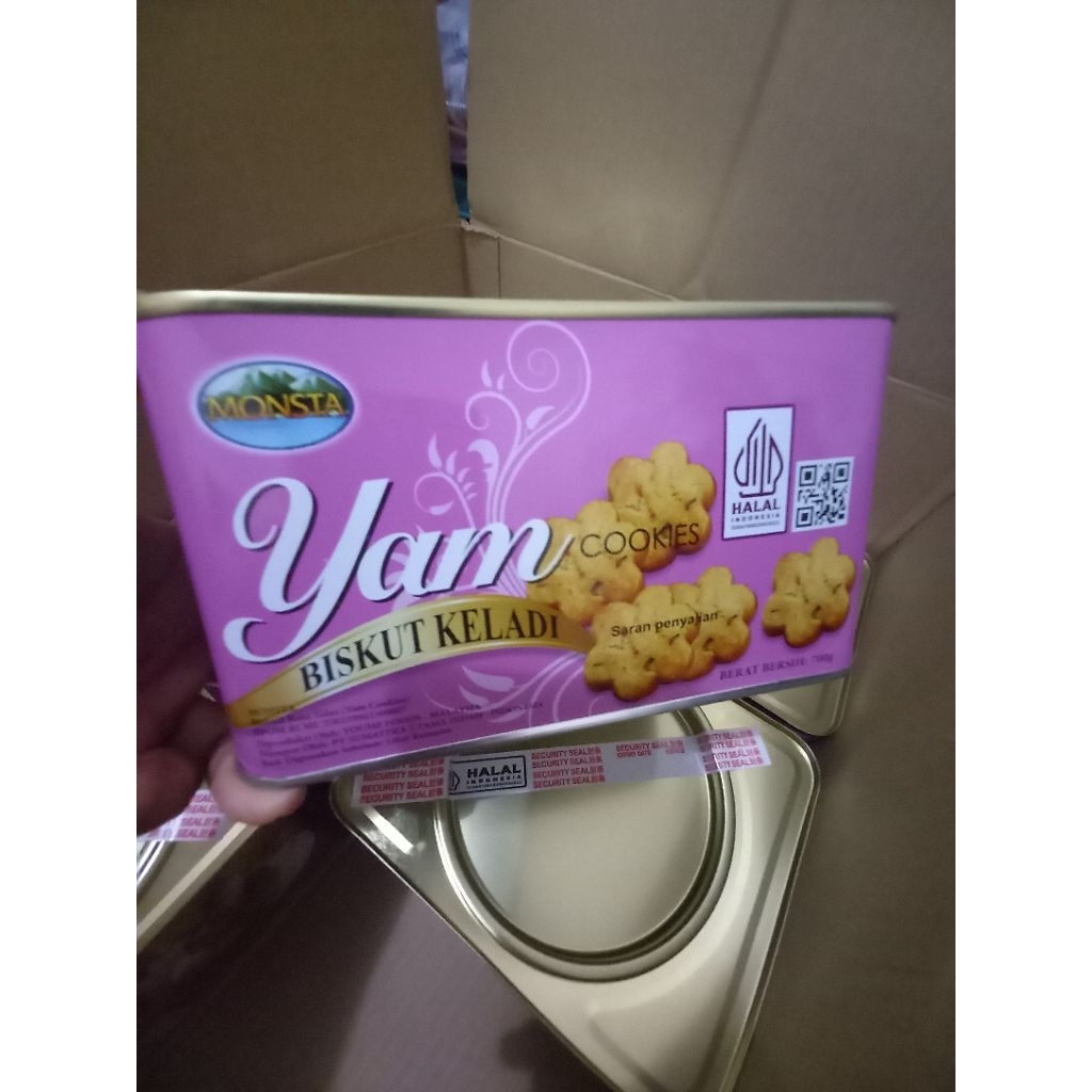 Jual BISKUIT KELADI/yam cookies exp bln 9.10.11 thn 2026 | Shopee Indonesia