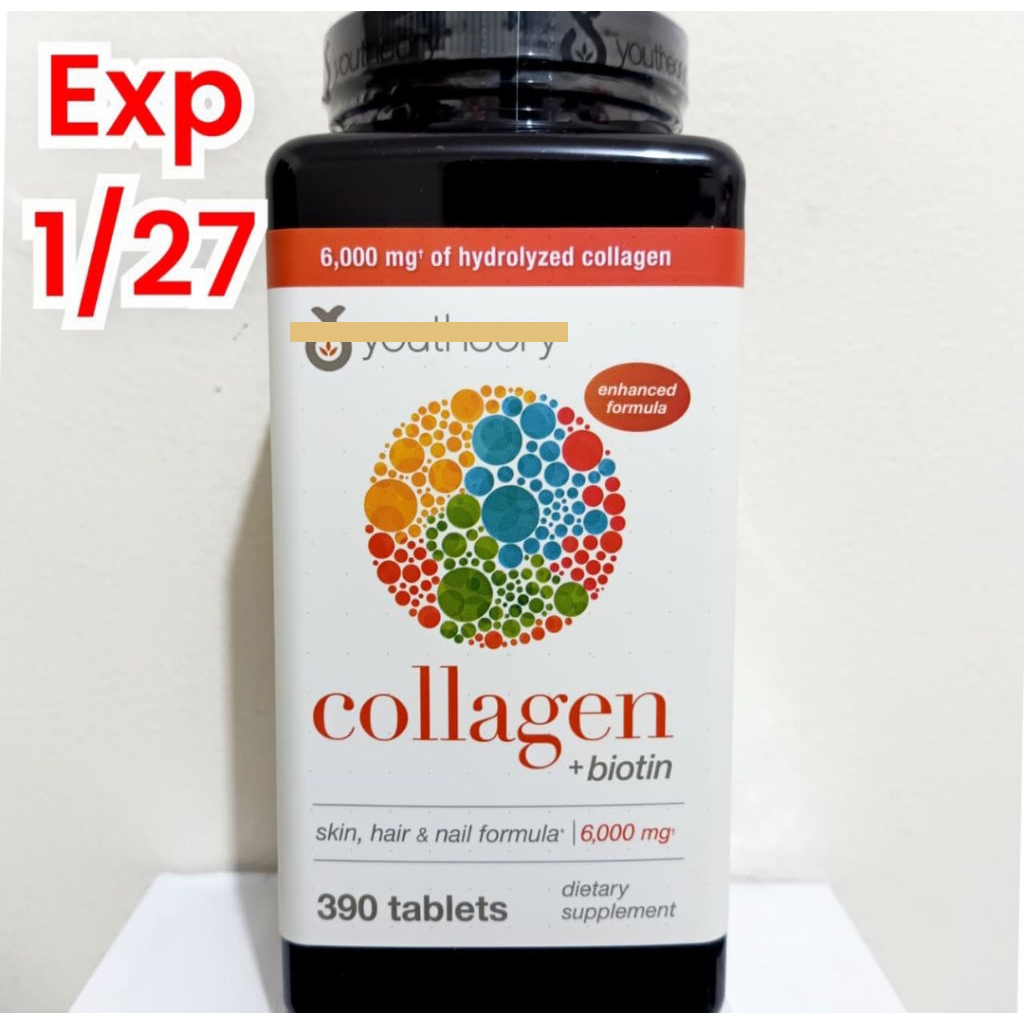 Jual YT Collagen Biotin 6000 mg 390 tablet Vitamin rambut, kulit, kuku ...