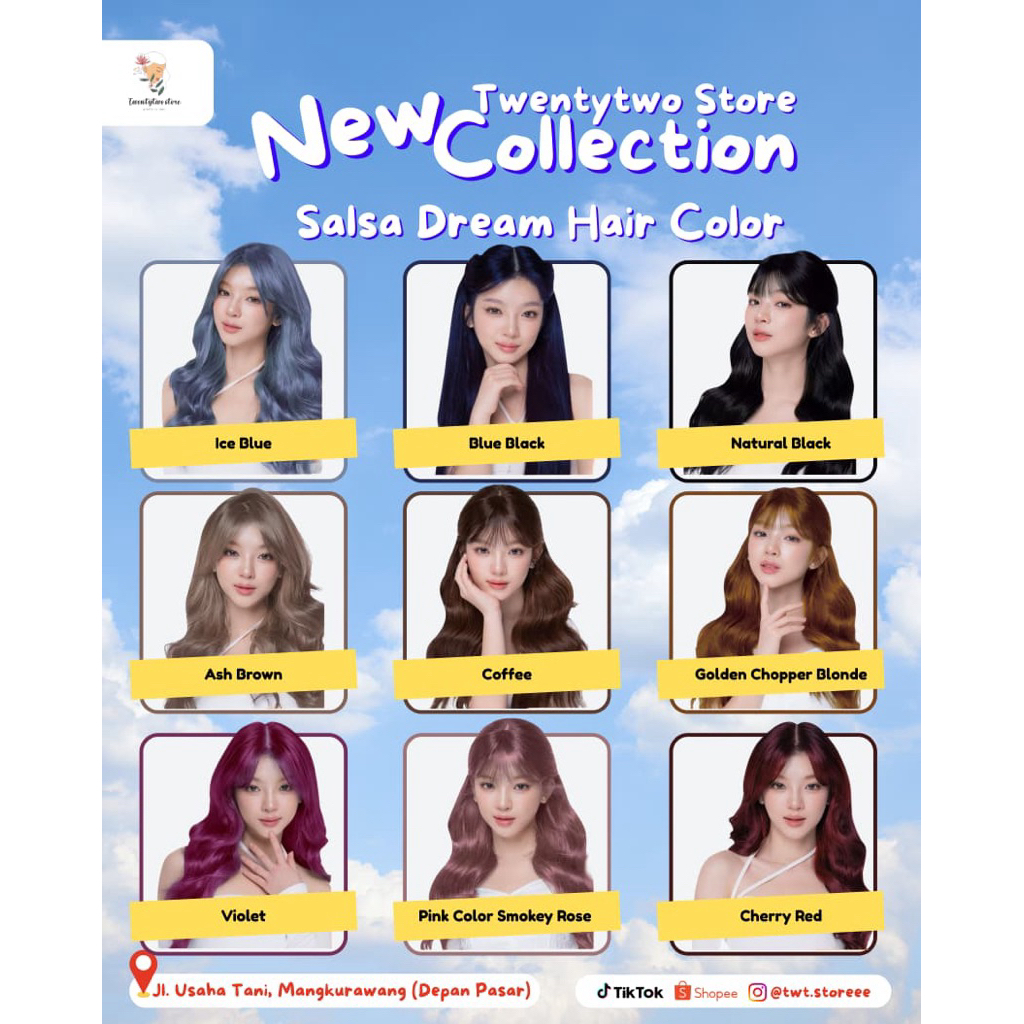 Jual Salsa Dream Hair Color | Shopee Indonesia