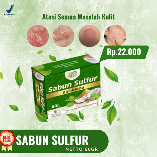 Jual Sabun Sulfur – Sabun Anti Gatal Paling Efektif untuk Eksim Kering ...