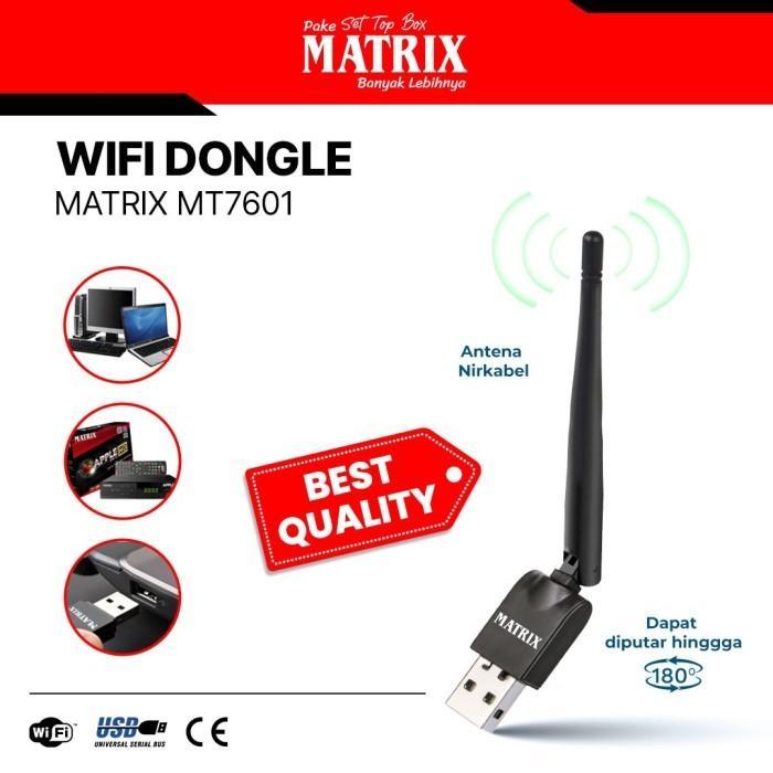 Jual MATRIX - USB Wifi Dongle I Wifi Wireless Adapter Receiver | Shopee ...