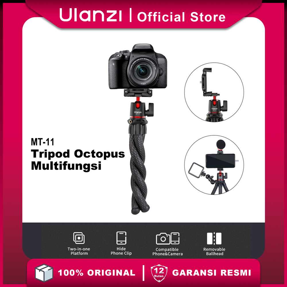 Jual Ulanzi MT-11 Octopus Tripod for camera & smartphone | Shopee Indonesia