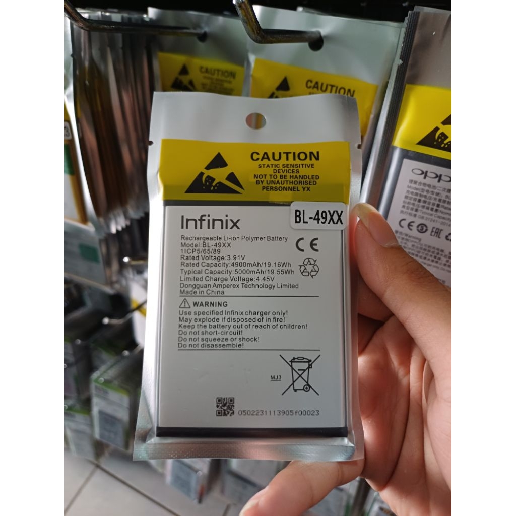 Jual Baterai INFINIX BL-49XX / Note 20 X6853 Battery batre bat | Shopee ...