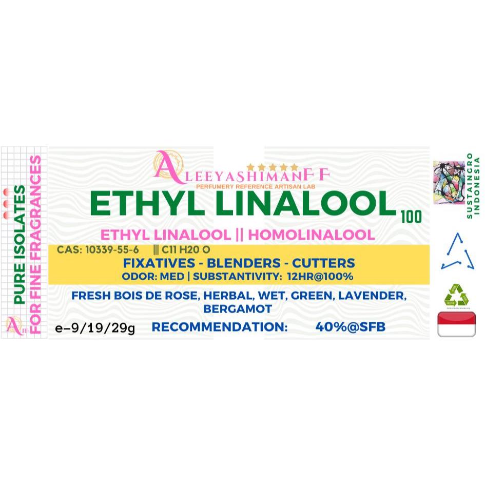 Jual AleeyashimanFF-EL05 – Ethyl Linalool (Homolinalool) : Pure Isolate ...