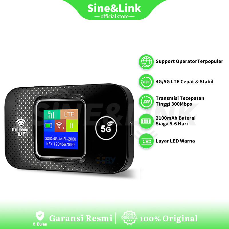 Jual 300Mbps Mifi Modem Mobile WiFi Hotspot 4G LTE Mifi Modem Wireless ...