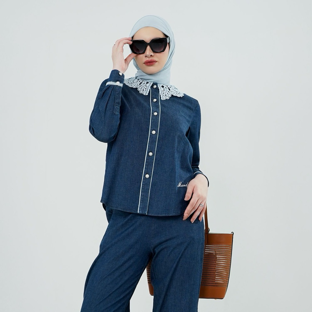 Jual MANDJHA CELINA BLOUSE BY IVAN GUNAWAN - Baju by Ivan Gunawan ...