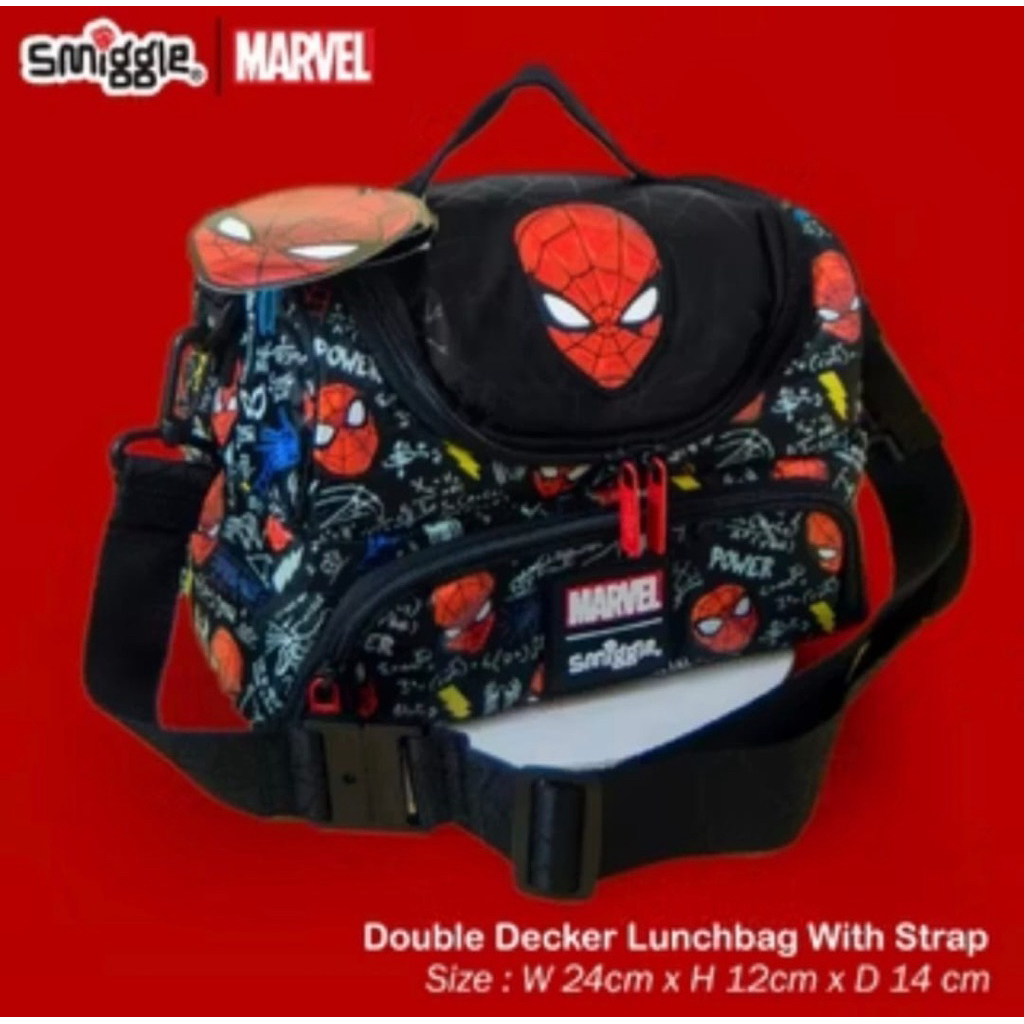 Jual Luch Box Marvel Smiggle Spiderman | Shopee Indonesia