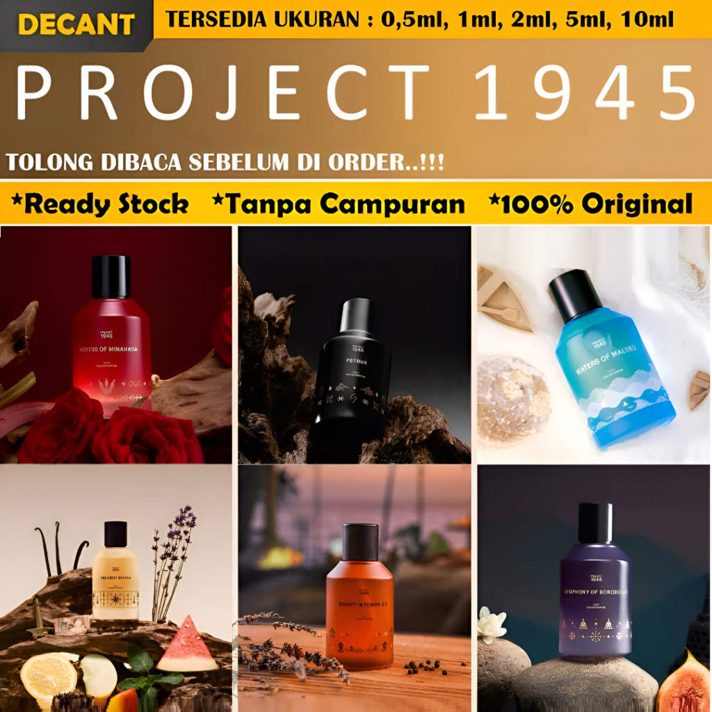 Jual (FREE TESTER) Decant/Share Parfum PROJECT 1945 The Great Batavia ...