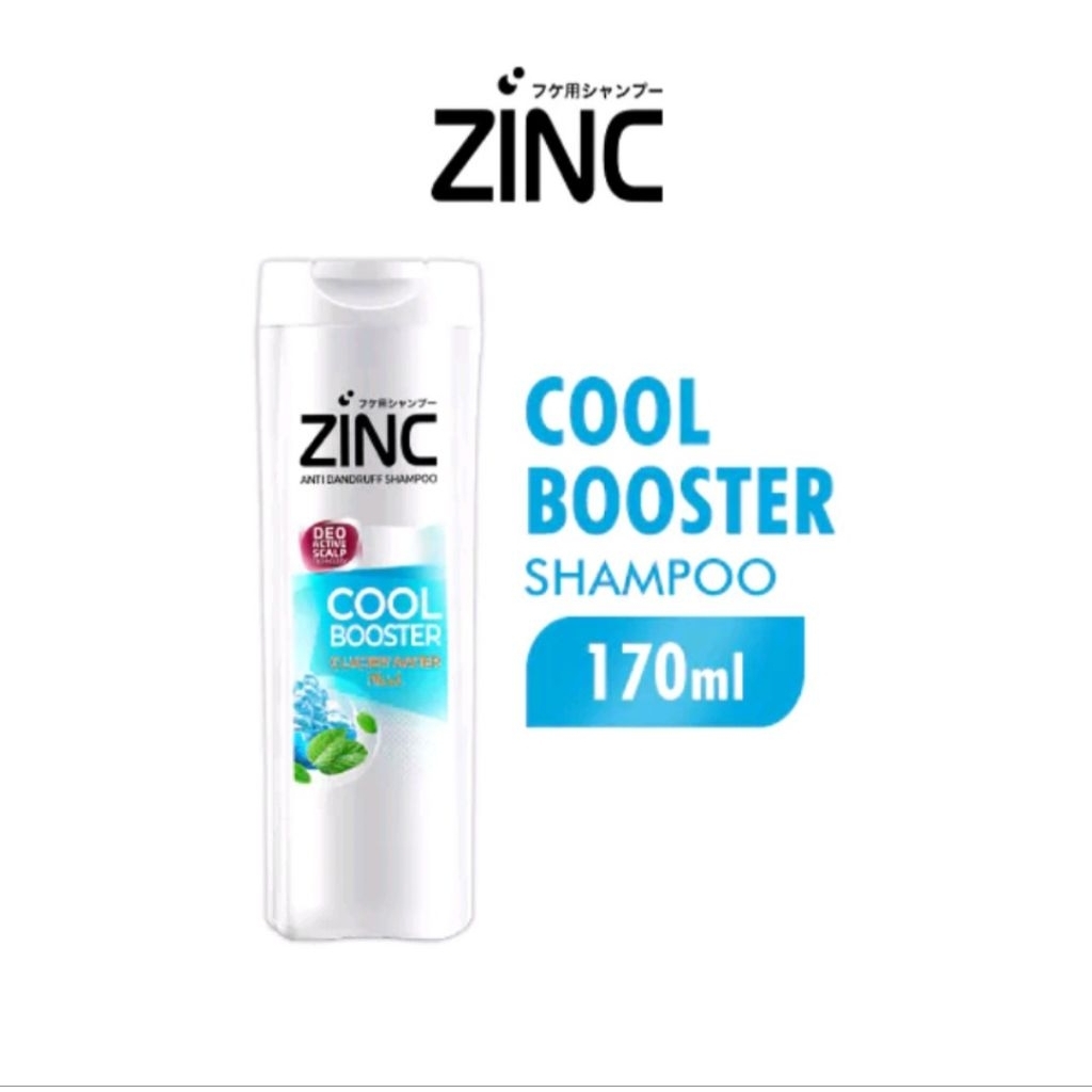 Jual Zinc Shampoo Anti Ketombe Cool Booster Mint 170 ml | Shopee Indonesia