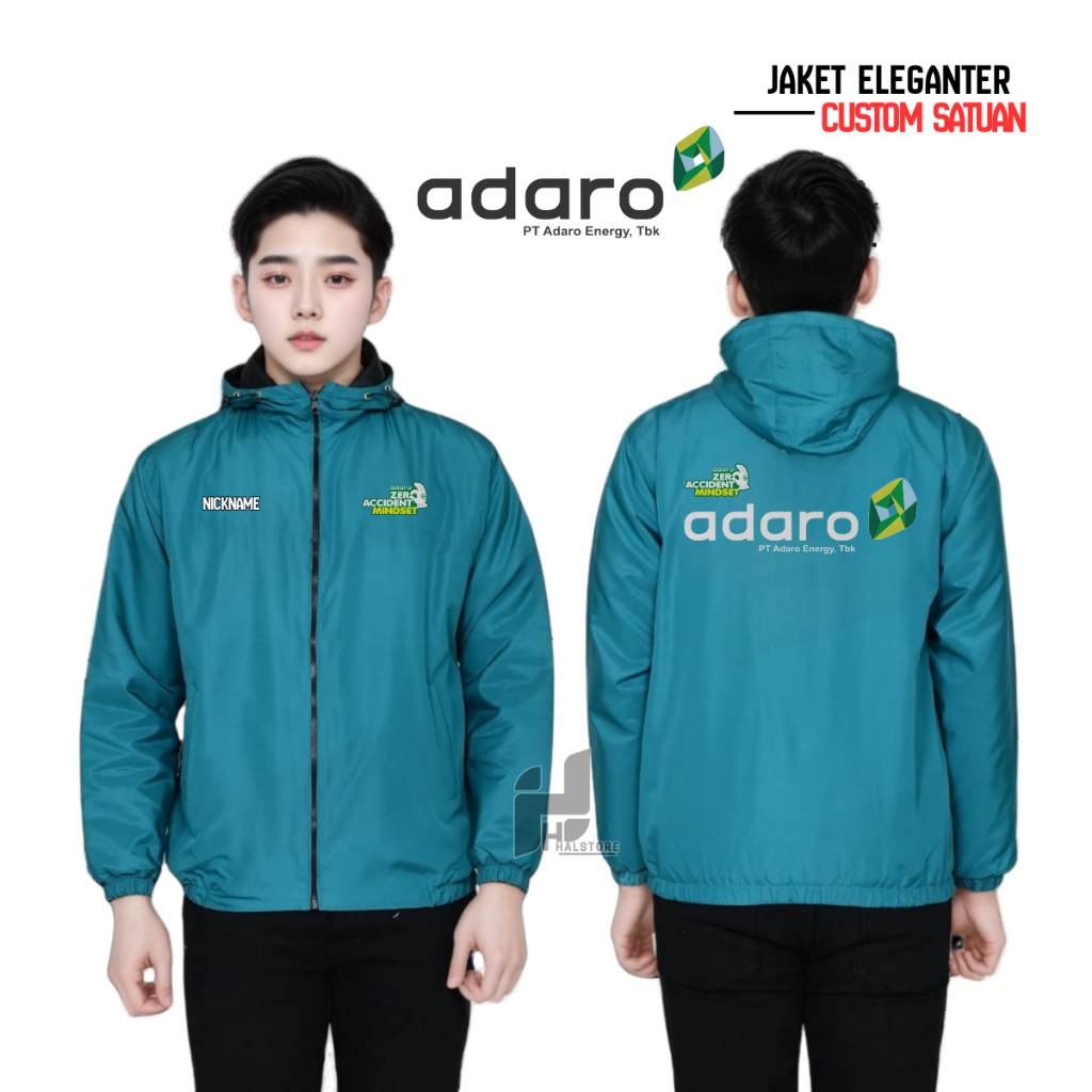 Jual Jaket Adaro Custom Jaket Kerja Perusahaan Tambang Parasut Wf ...