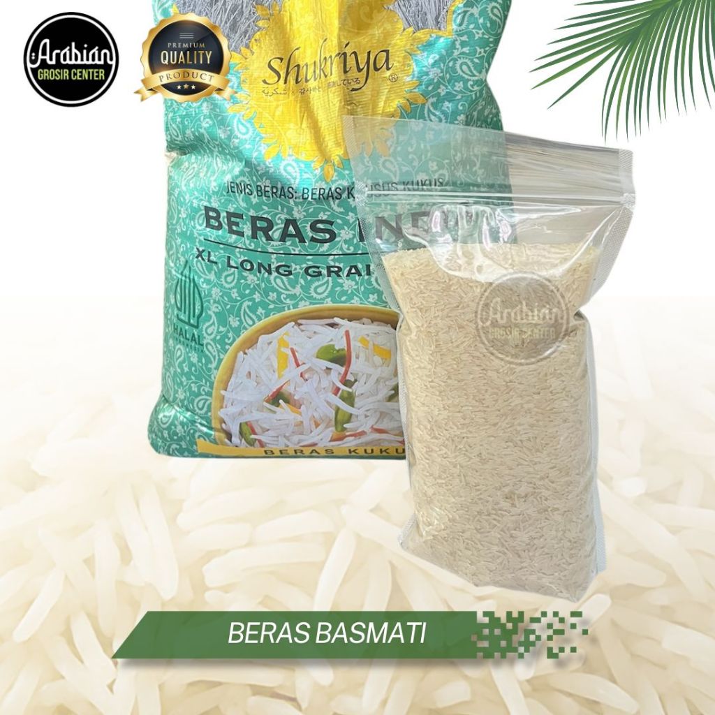 Jual Beras Basmati 500gram Premium 1 Kg / Beras India 2kg | Shopee ...