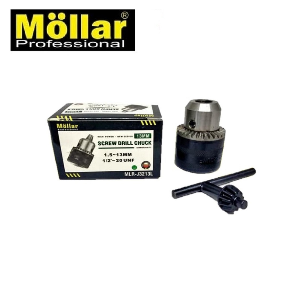 Jual Kepala Bor 10 13 mm 10mm 13mm Chuck Key / Keyless / Non Keyless ...