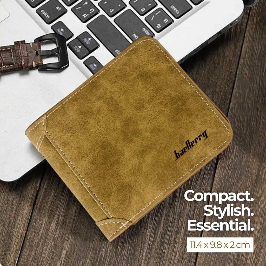 Jual Baellerry Dompet Kulit Pria Bahan Nubuck - G1166/D1166 | Shopee ...