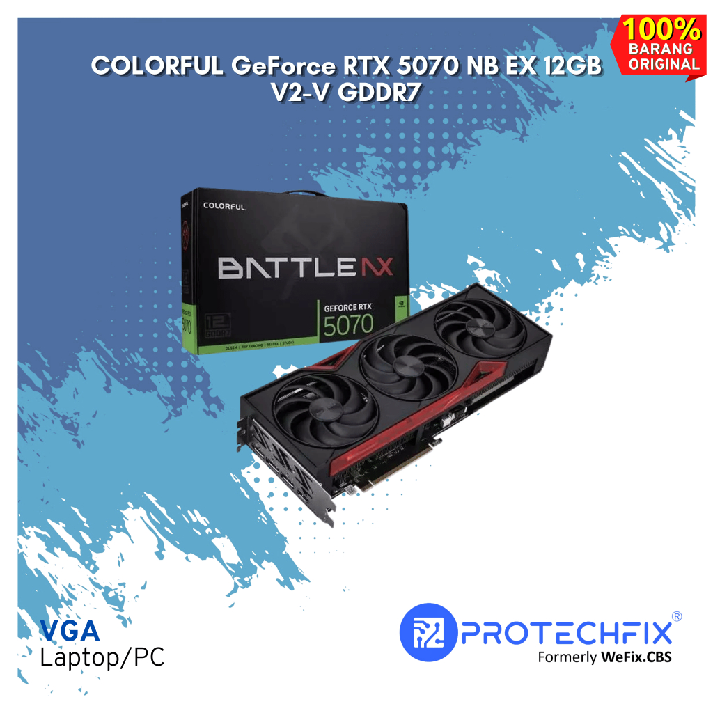 Jual COLORFUL GeForce RTX 5070 NB EX 12GB V2-V GDDR7 | Shopee Indonesia