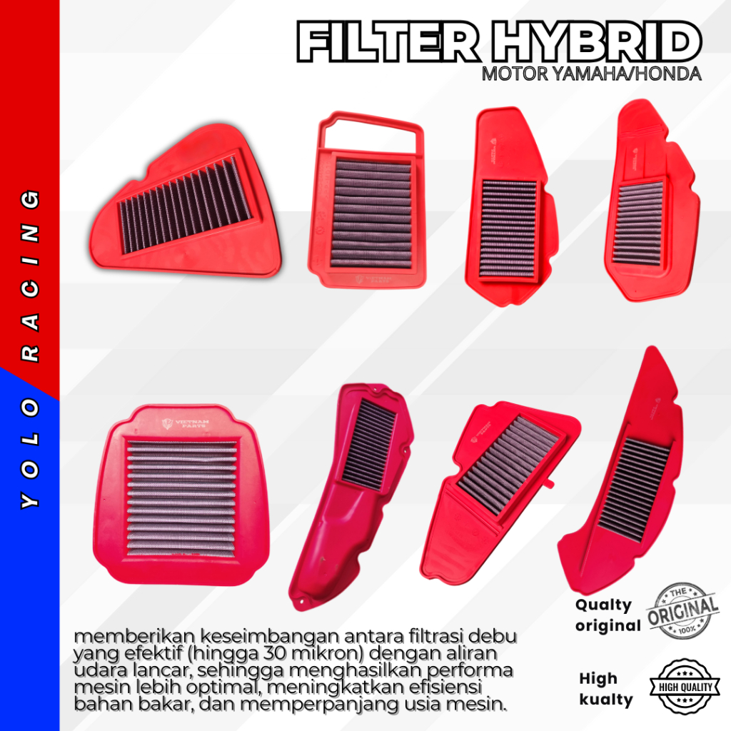 Jual VIETNAM VARTS-Saringan Filter Udara Hybrid Filter Udara Stainless ...