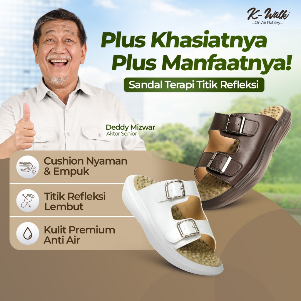 Jual K-Walk Strap Plus Sandal Kesehatan – Sandal Terapi Titik Refleksi ...