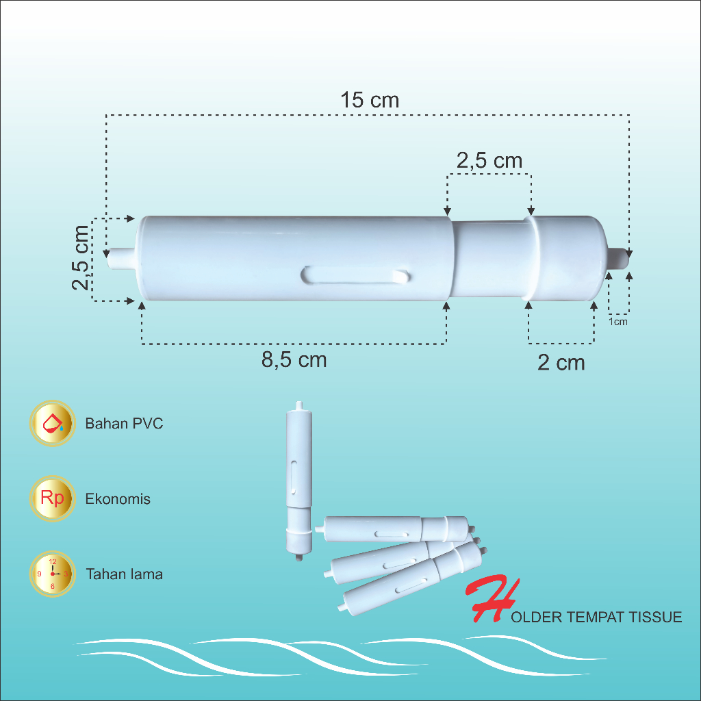 Jual Stick Tissue Holder Roll / as tempat tissue gulung bisa semua ...