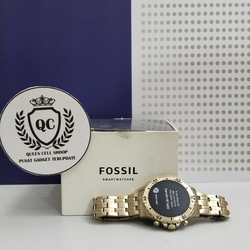Jual SMART WATCH FOSSILGEN 5 GARRETT HR SECOND FULLSET | Shopee Indonesia