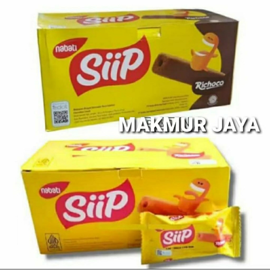 Jual SIP / SIIP Nabati Keju / Cokelat ( 1 Box isi 20 Sachet) | Shopee ...