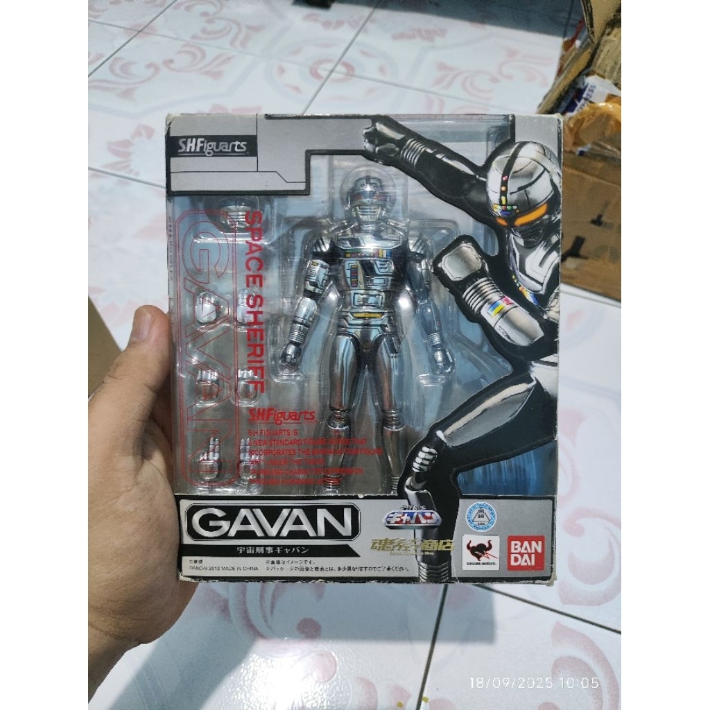 Jual Shf Space Sheriff Gavan original figure bandai | Shopee Indonesia