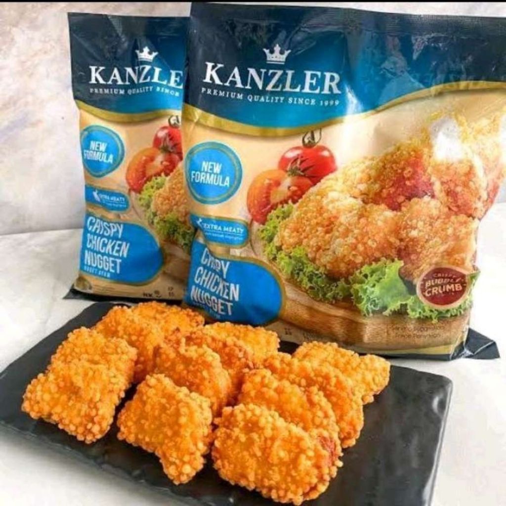 Jual Nuget Kenzler Ayam Crispy 450gr Khusus Instan / Sameday | Shopee ...