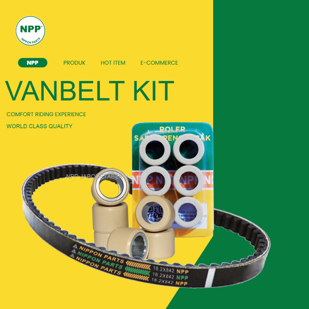 Jual Vanbelt Kit Vario 160 (Kode 25100-K2S00 NPP) - 100% Original NPP ...