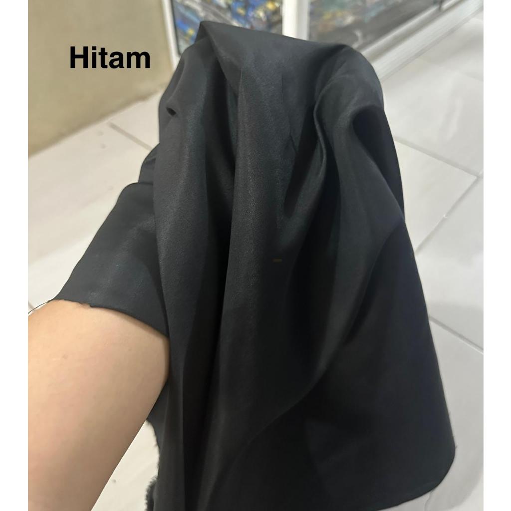 Jual Kain Katun Micro Polos HITAM Lebar 240 cm Cocok untuk Penutup ...
