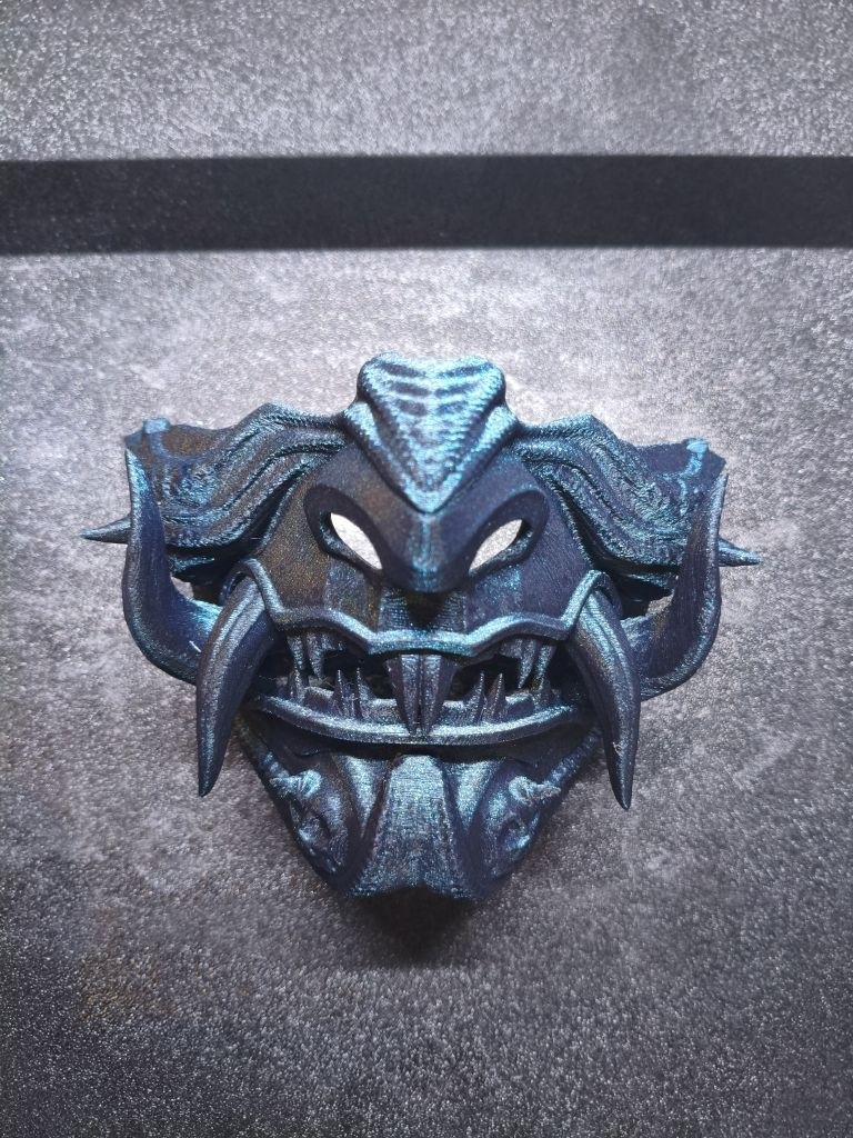 Jual TOPENG SAMURAI (cosplay)ONI HALF MASK JAPAN | Shopee Indonesia