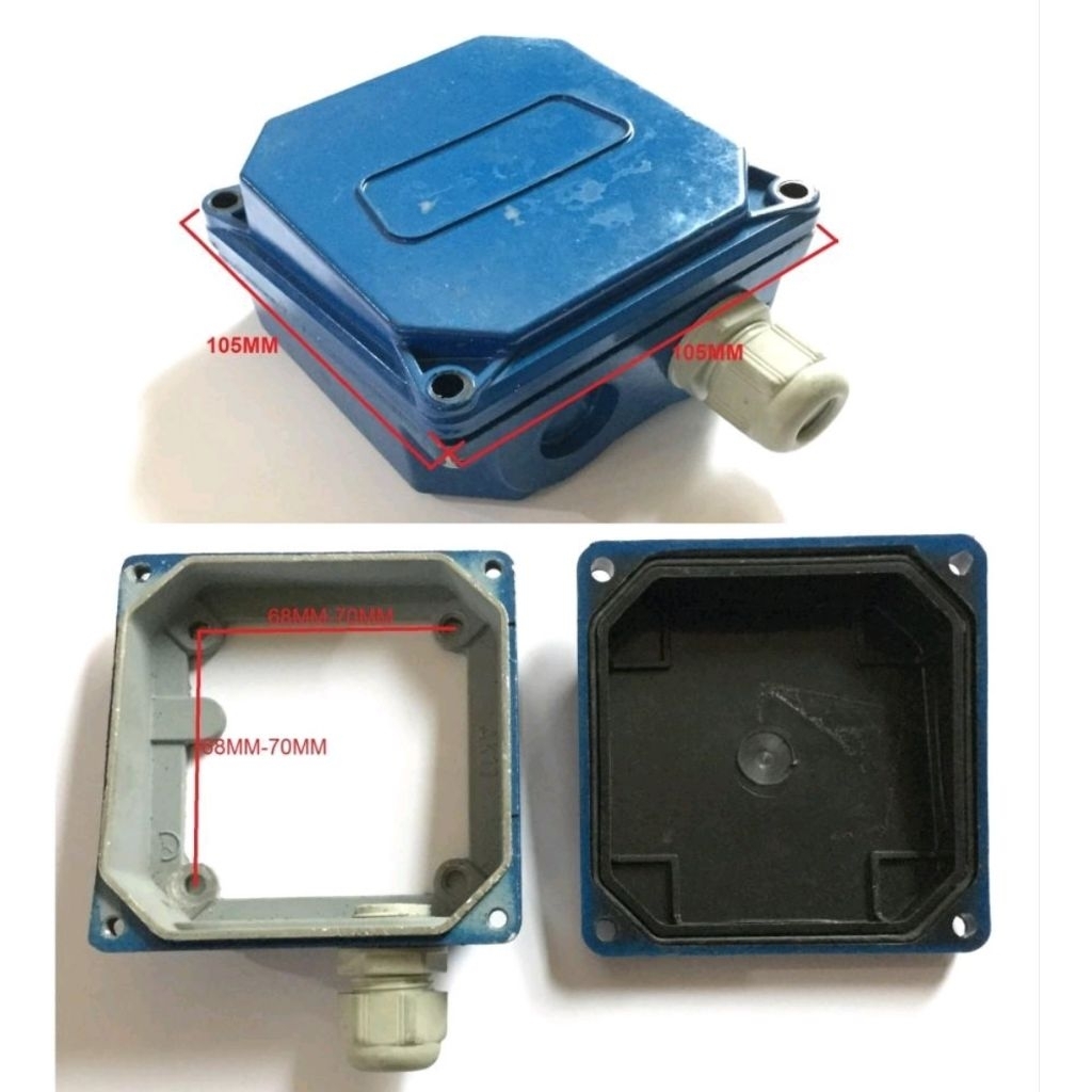 Jual Terminal Box Frame 100-132 - kotak terminal dinamo elektro motor ...