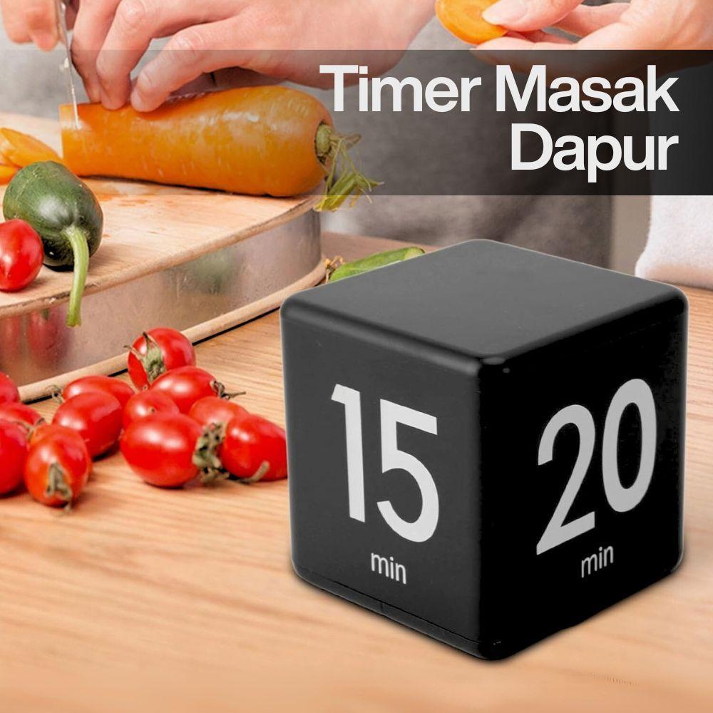 Jual QUMOX Timer Masak Dapur Digital Gravity Sensor Flip Kitchen ...
