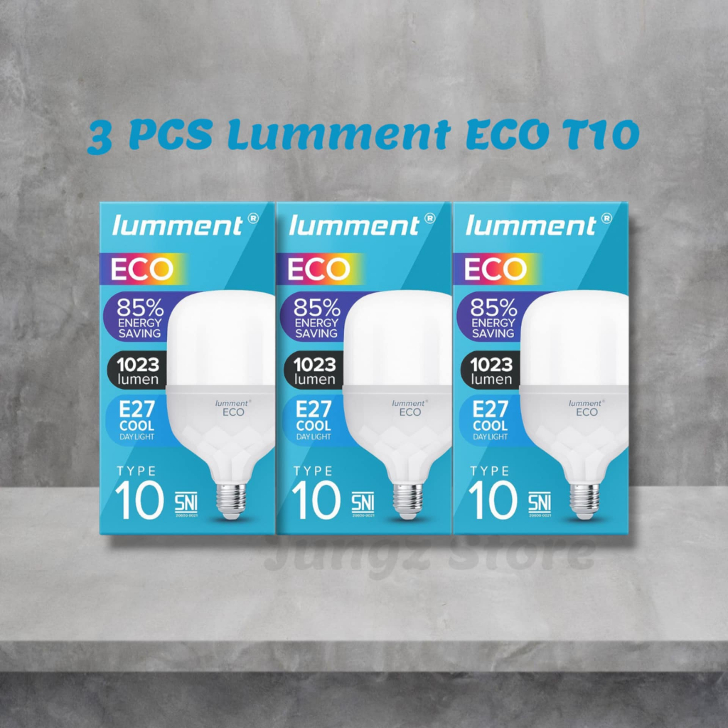 Jual Lumment Eco Lampu Bohlam LED Capsule T10 / 10 Watt ( PAKET ISI 3 ...